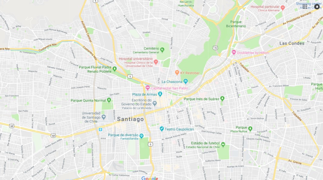 Guia dos Bairros de Santiago - Guia Chile
